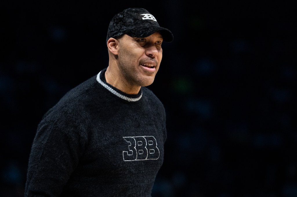 Lavar Ball knocks down shots one year after foot amputation during ...