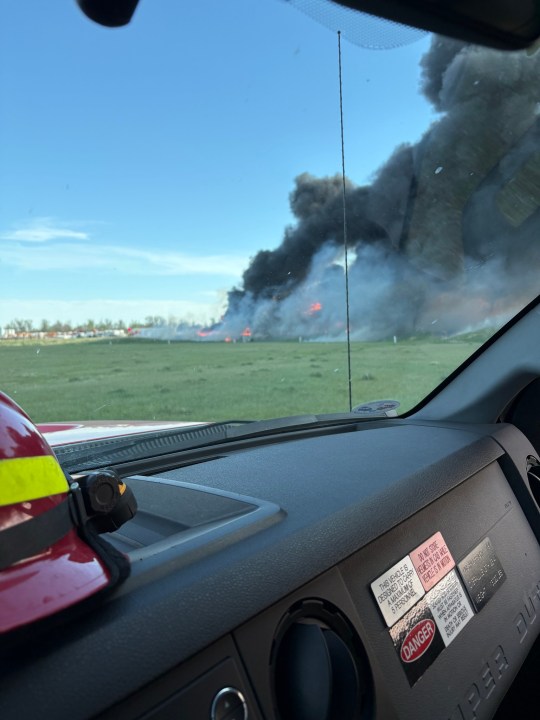 Propane tanks explode during fire near Sturgis - AOL