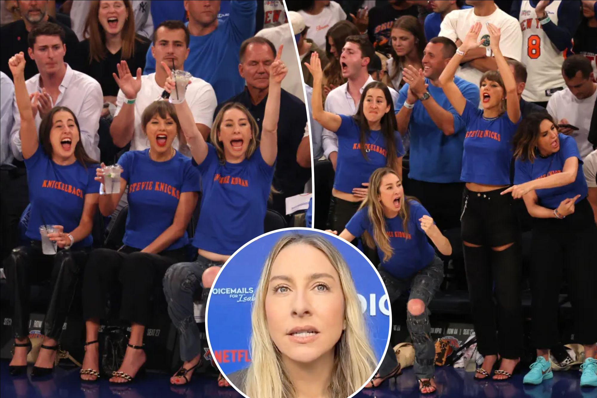 Este Haim reveals details about ‘magical’ Knicks Game 4 with Taylor ...