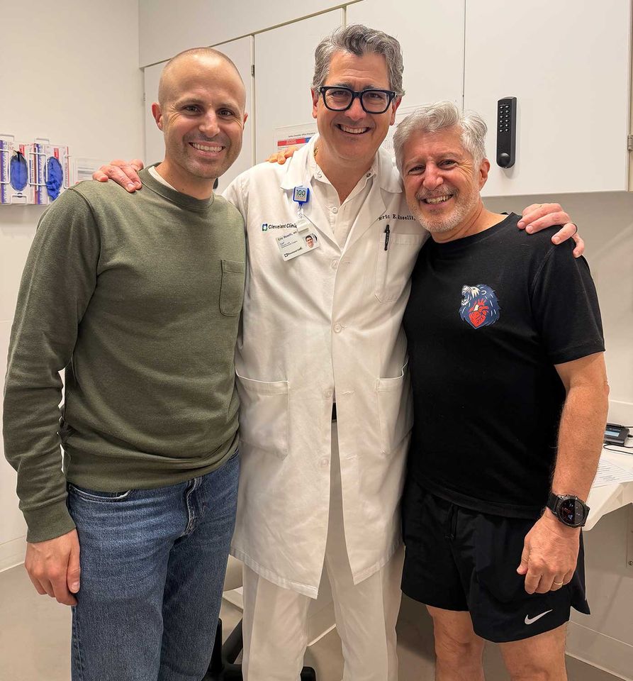 Father and Son Celebrate Father's Day with Matching Heart Surgery Scars ...