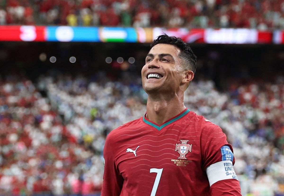 Two goals and an assist by sheer aura: Cristiano Ronaldo just entered ...