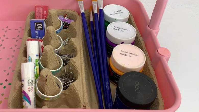 Skip Bins: Put Egg Cartons On Your Storage Cart For Smart Organization ...
