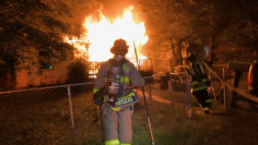 Fire in Escambia County leaves home a complete loss - AOL