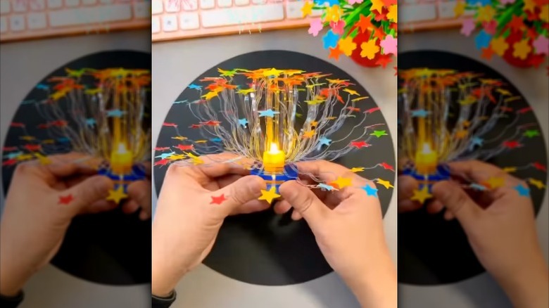 Turn A Plastic Water Bottle Into A DIY Star Light That Functions As ...