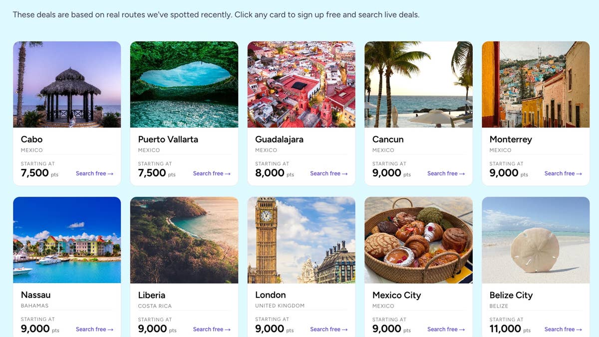 The Surprising International Flights You Can Book for Under 10K Points ...
