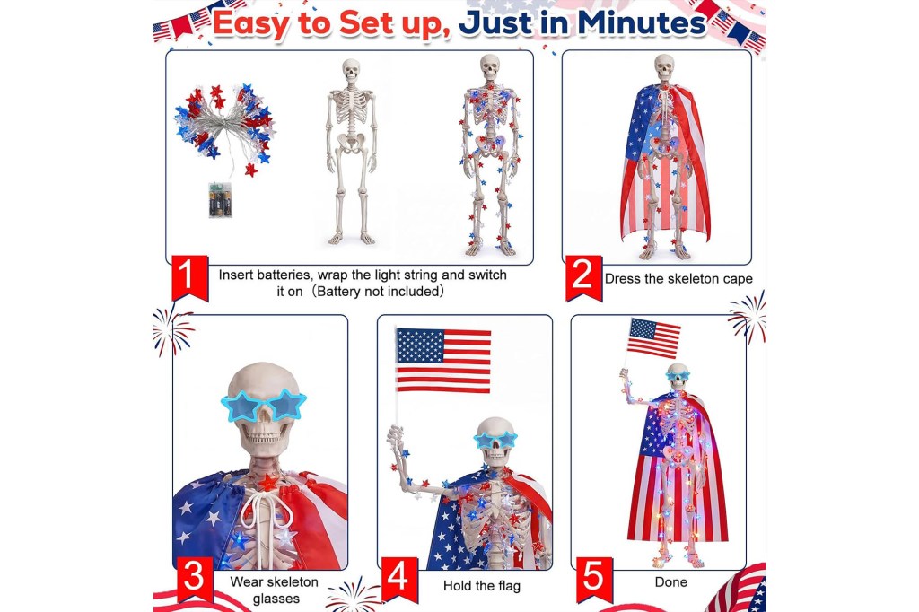 The land of the free and the home of the grave: Dress your giant ...
