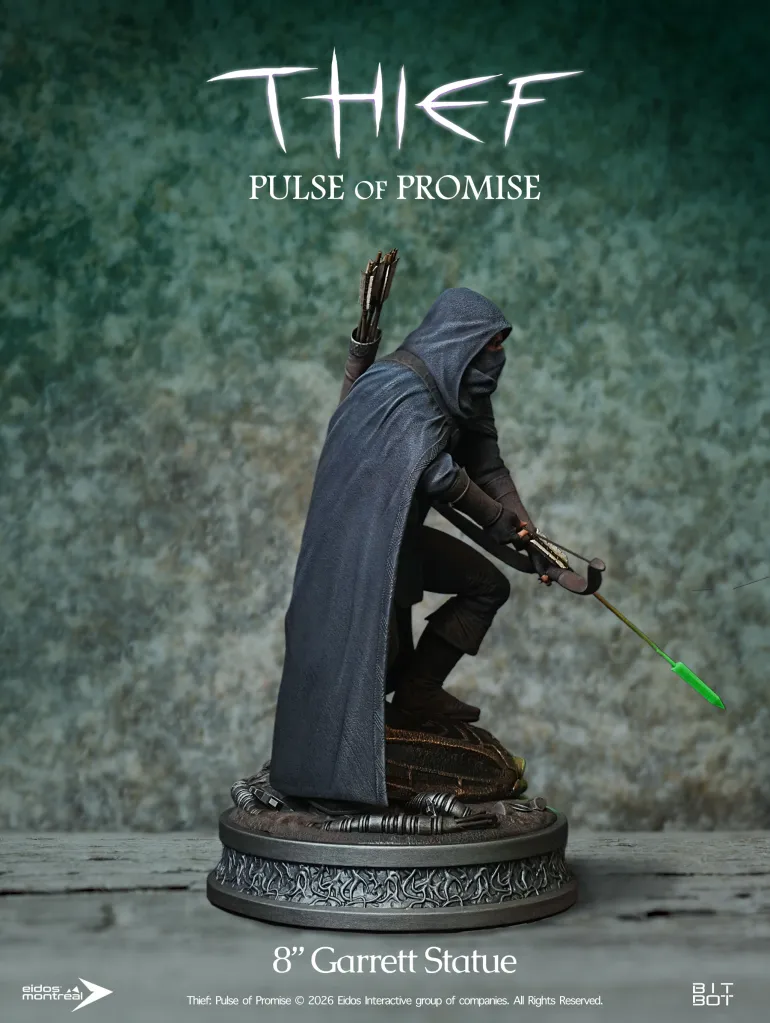 Thief Statue Shows Garrett Ready for Action Ahead of Video Game Spin ...
