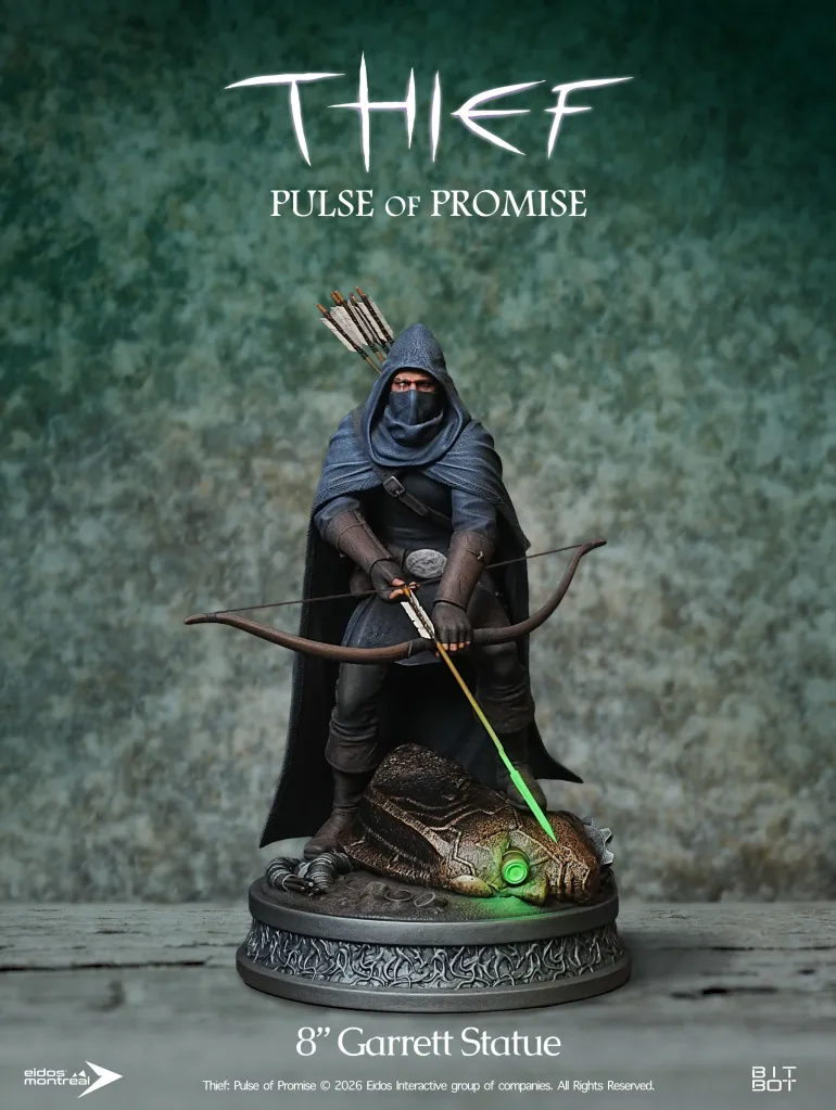 Thief Statue Shows Garrett Ready for Action Ahead of Video Game Spin ...
