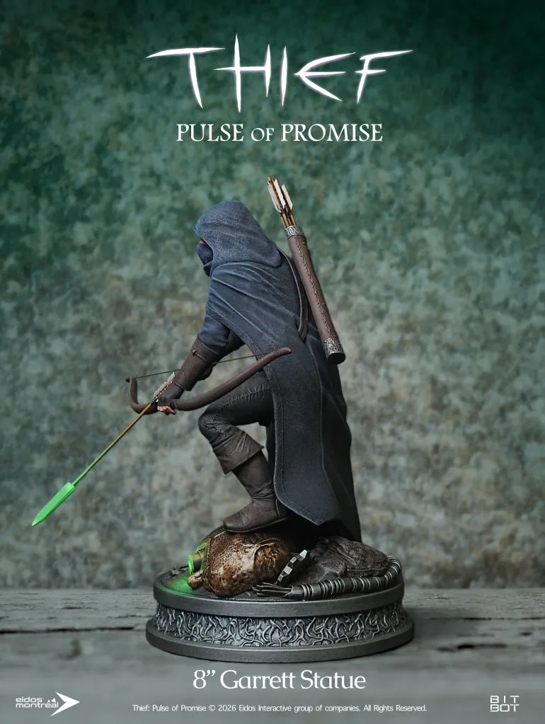 Thief Statue Shows Garrett Ready for Action Ahead of Video Game Spin ...