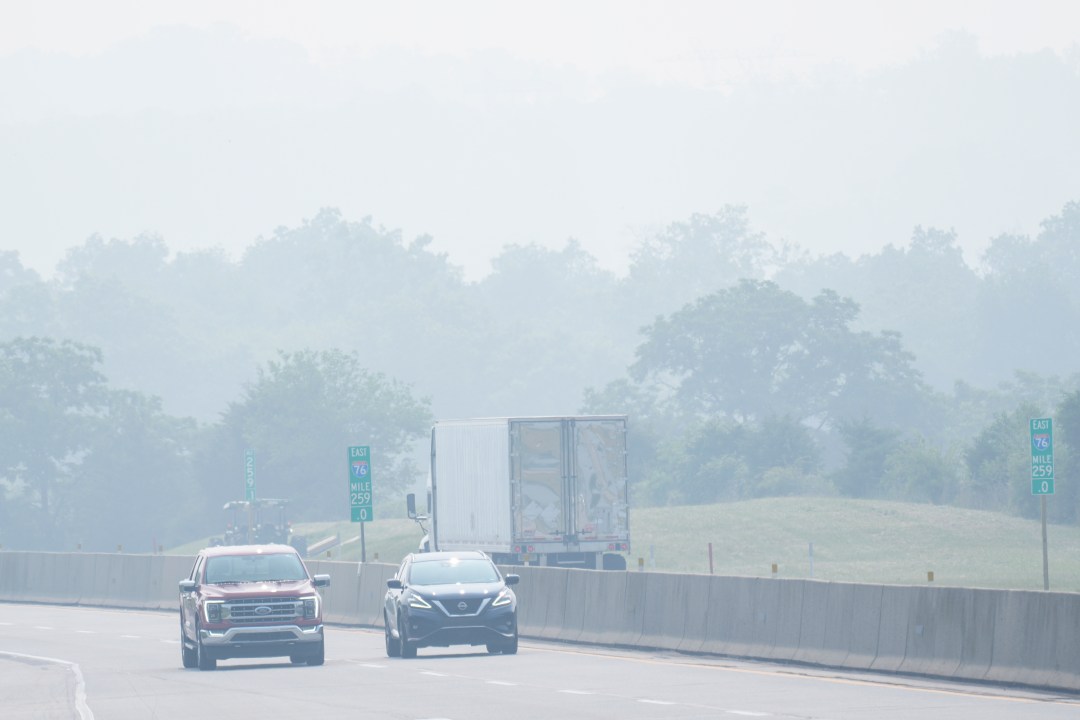 Code Red Air Quality alert issued in Pennsylvania amid wildfire smoke - AOL