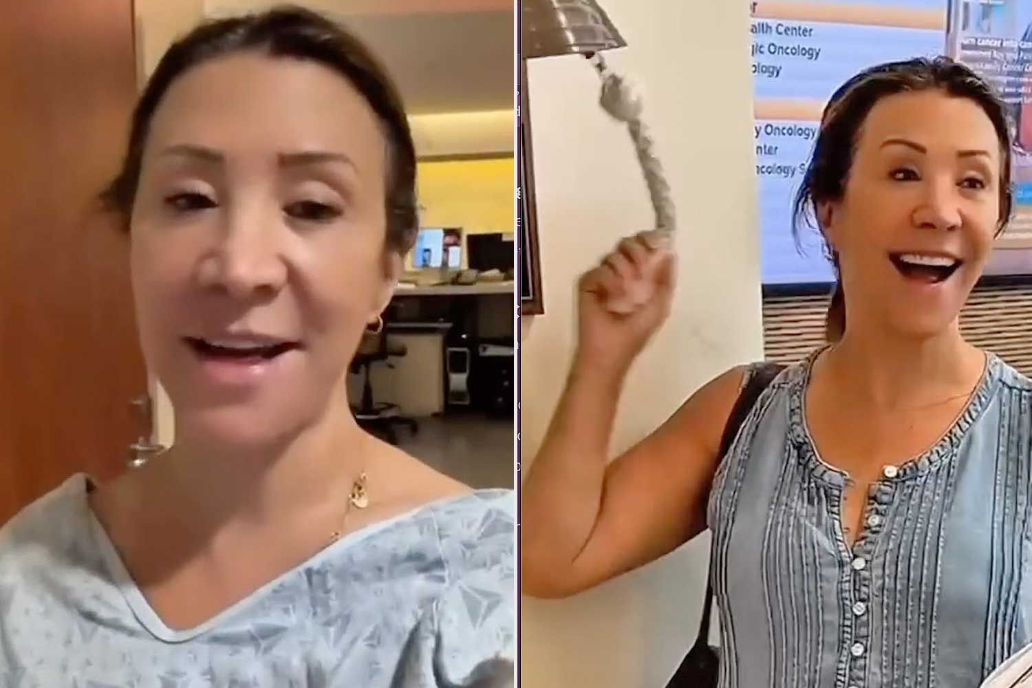 Cheri Oteri Is ‘Feeling So Much Gratitude’ as She Rings the Bell to ...