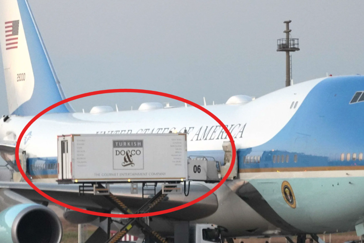 How Trump hid in catering cart to board secret flight after Iran threat ...