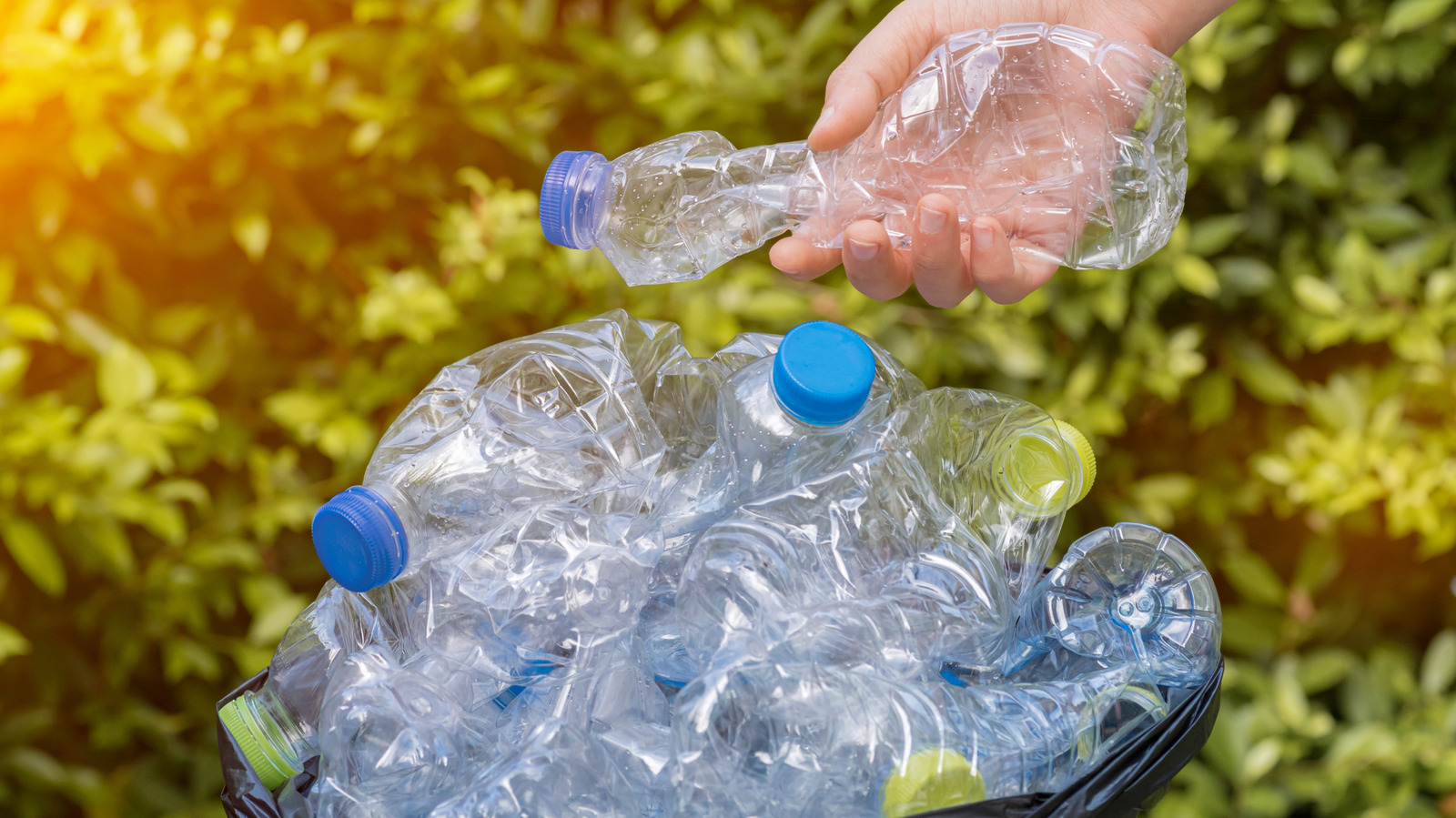 Use A Plastic Bottle To Keep Garbage Bags Organized - AOL