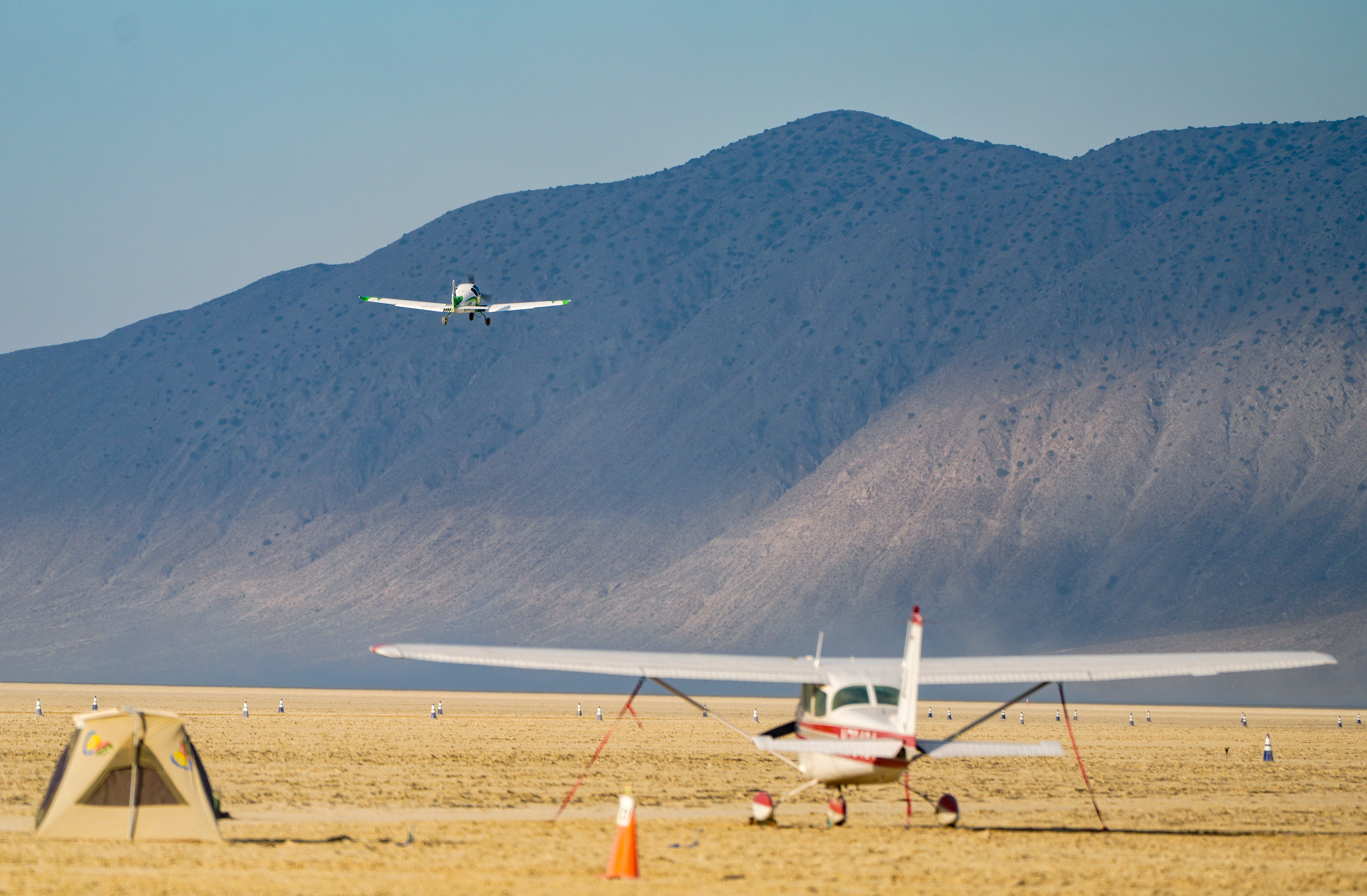For One Week A Year Burning Mans Airport Is Among Nations Busiest Aol