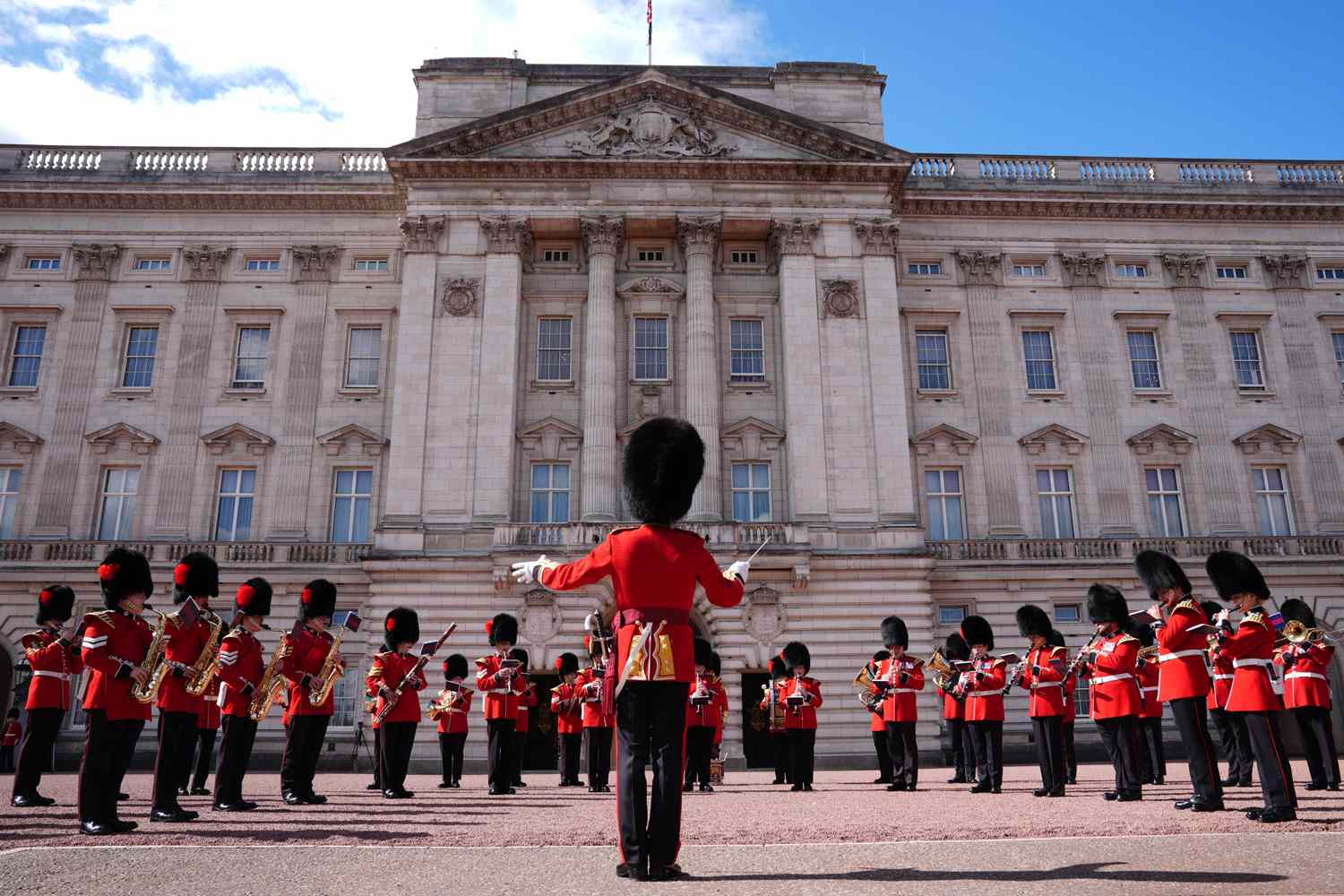 King Charles Guard Honors 911 Victims With Special Performance On