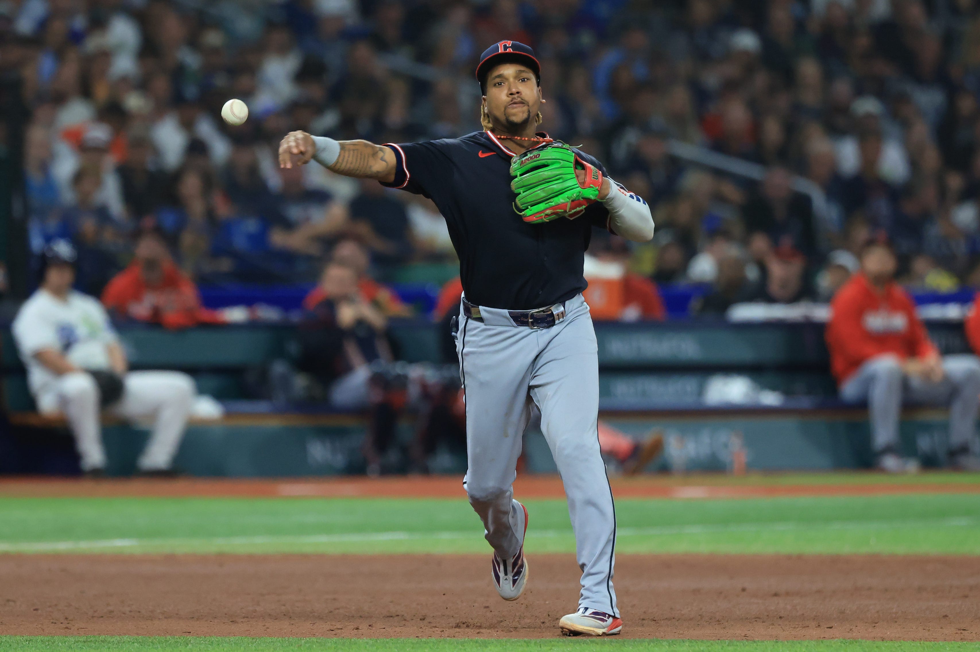 Guardians score tonight, live updates. Guards cut into Rays Game 6 lead ...